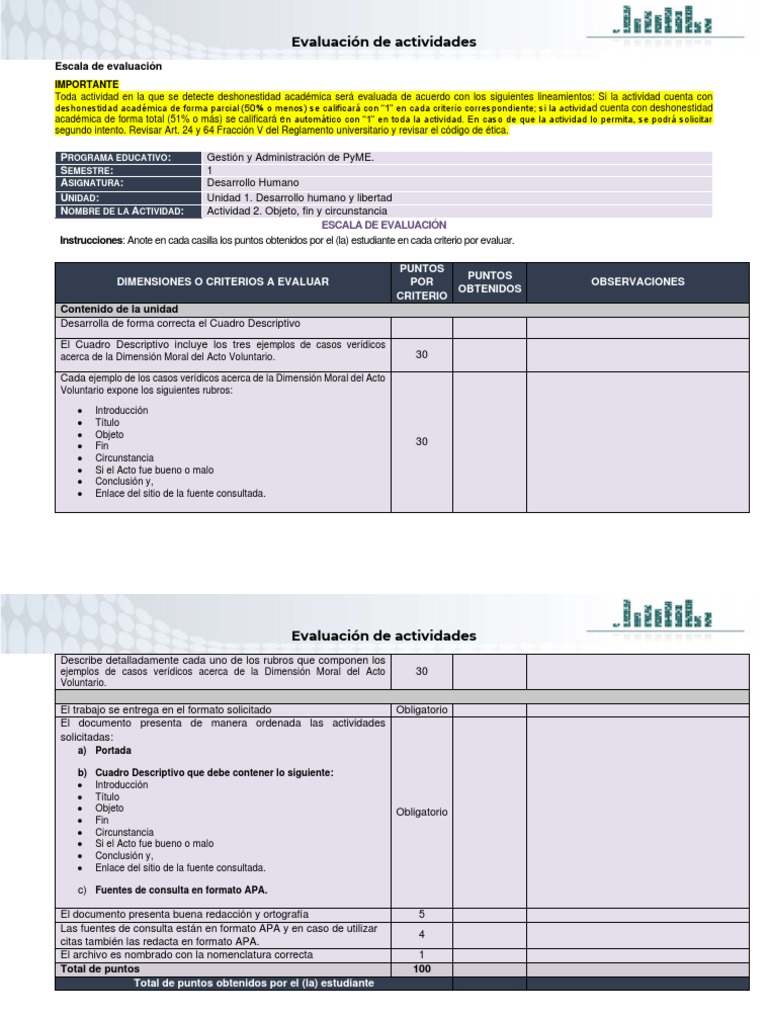 Ce Gdhu U1 Mario Moctezuma Baños | PDF | Evaluación | Estilo apa