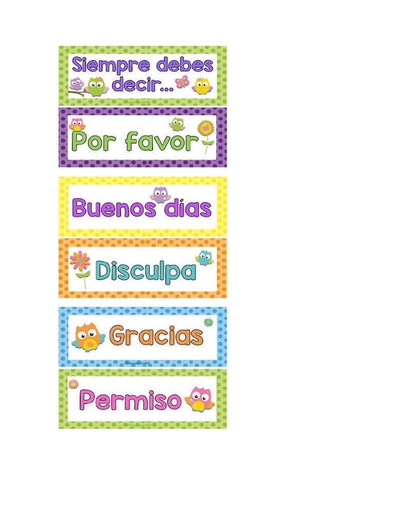 palabras magicas | PDF