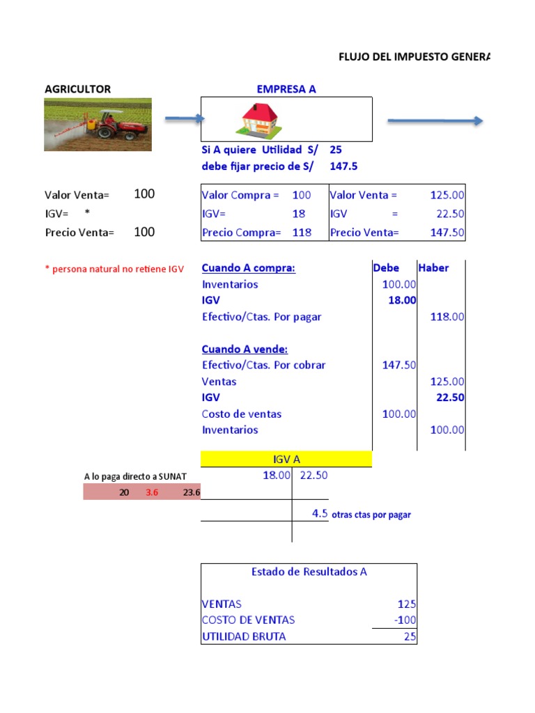 IGV Ejercicios Teórico Prácticos | PDF | Contabilidad | Crédito