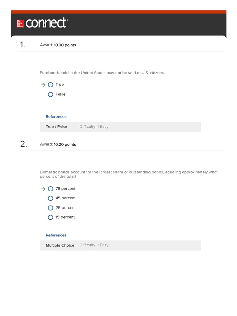 Chapter 12 Test Bank | PDF