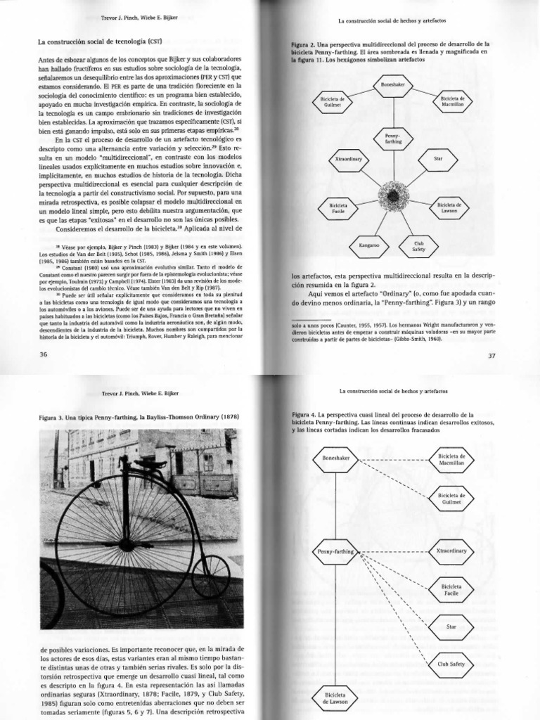 Bijker & Pinch - Construcción social de la tecnología-1 | PDF