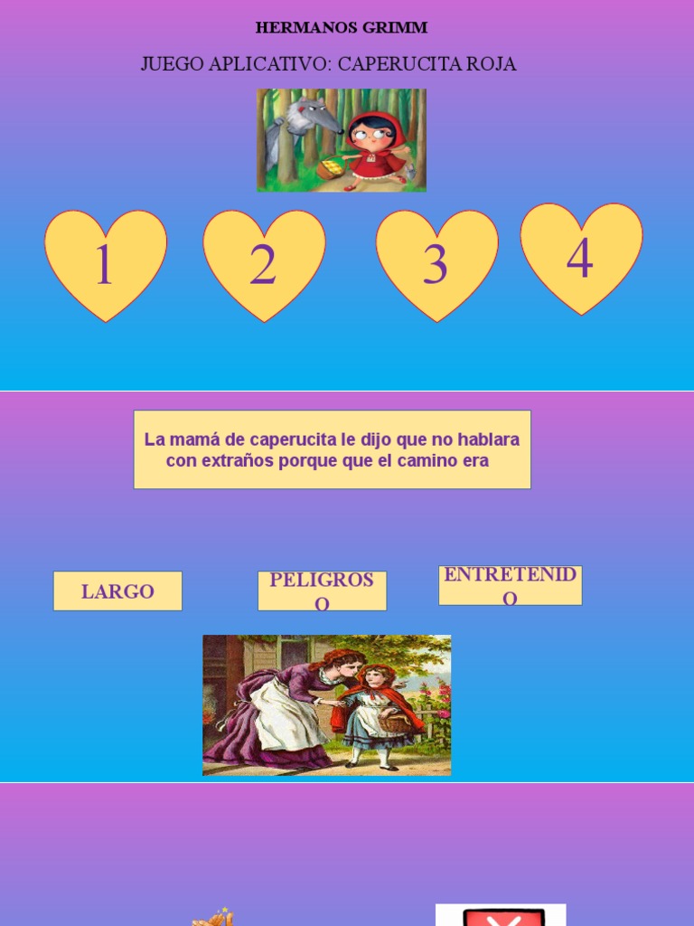 Caperucita Roja Juego | PDF