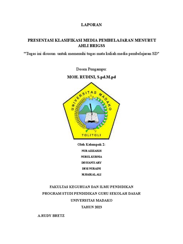 Klasifikasi Media Menurut Briggs-1 | PDF