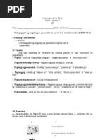Esp Activity Sheet Grade 2 | PDF