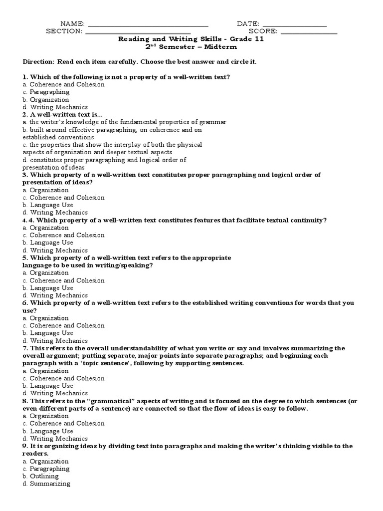 Reading and Writing | PDF | Literature Review | Science