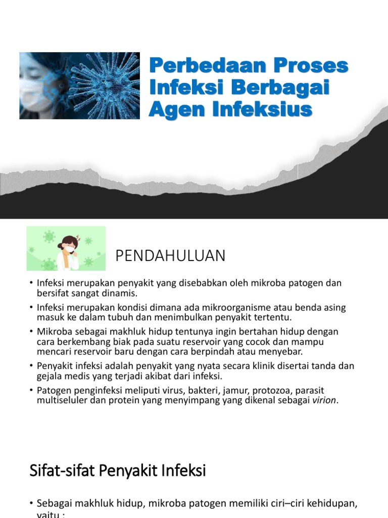 N1020232011IDK - Perbedaan Proses Infeksi Berbagai Agen Infeksius | PDF ...