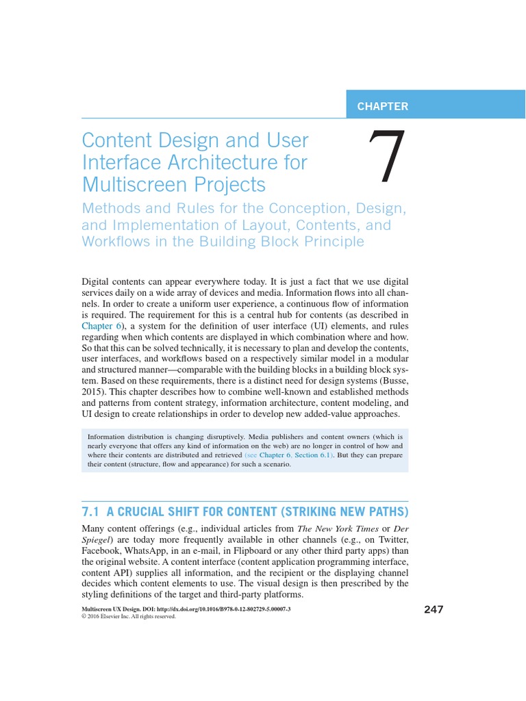 Wolframnagel Blog CH 7 | PDF | User Interface | Design