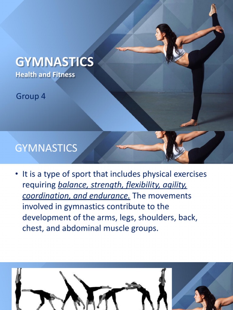 Gymnastics: Group 4 | PDF | Gymnastics | Animal Locomotion