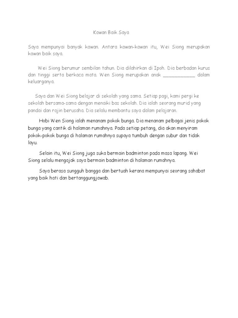 Kawan Baik Saya | PDF