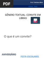 Gênero Textual Convite | PDF