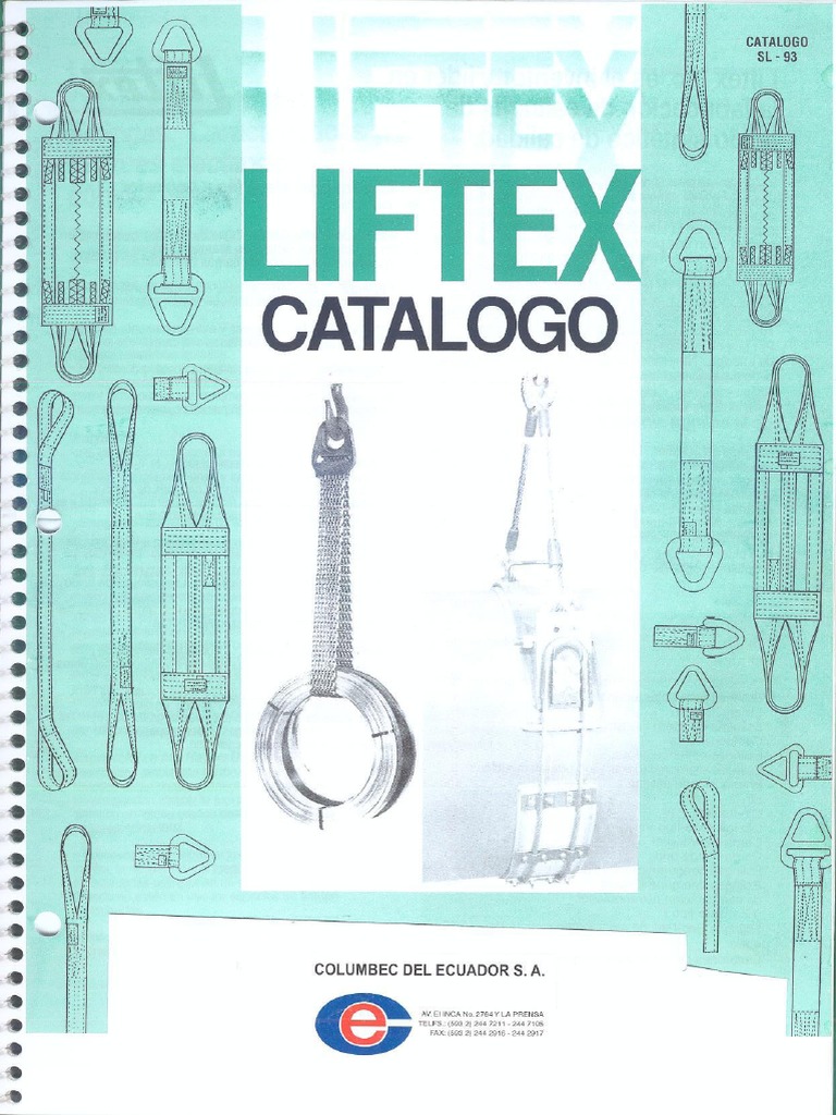 Catalogo LIFTEX (Fajas) | PDF