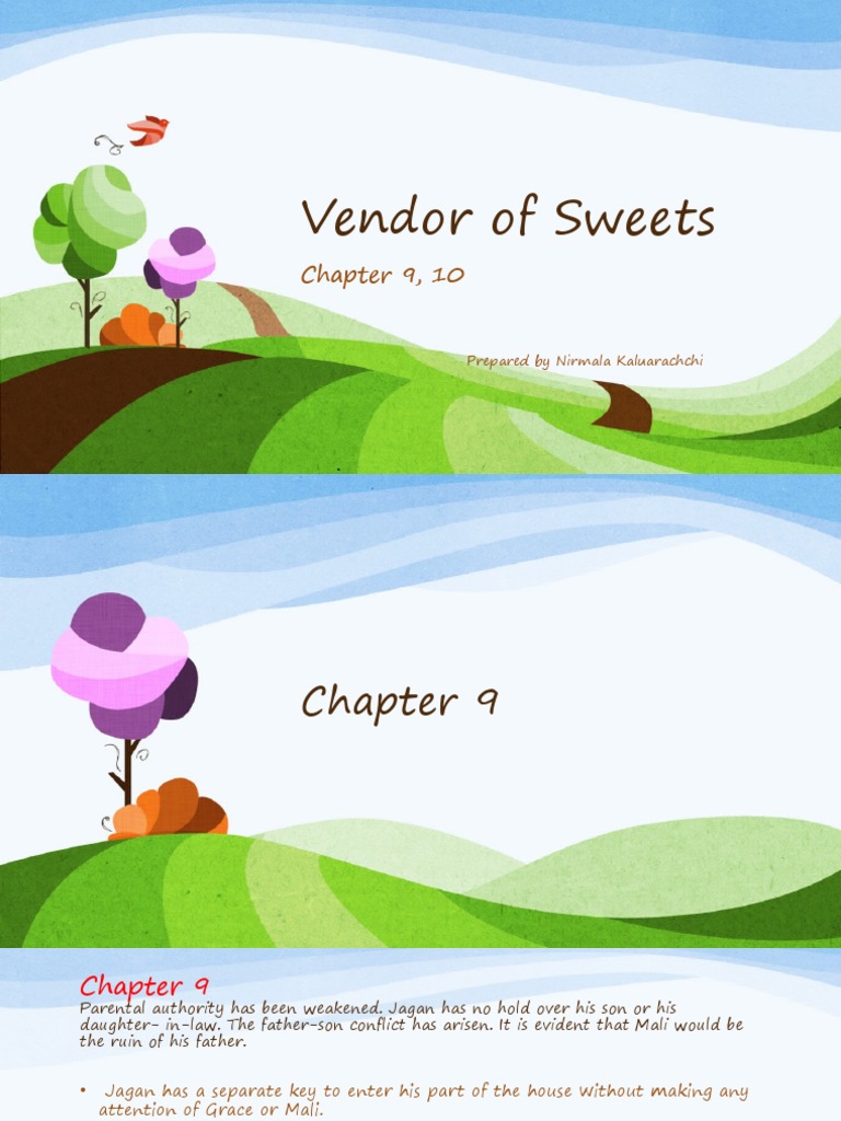 Vendor of Sweets Chapter Summaries 9 10 | PDF