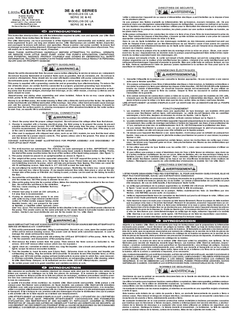 3E-12N Series Manual | PDF