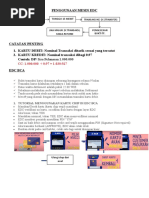 Petunjuk Penggunaan Mesin EDC Android BRI | PDF