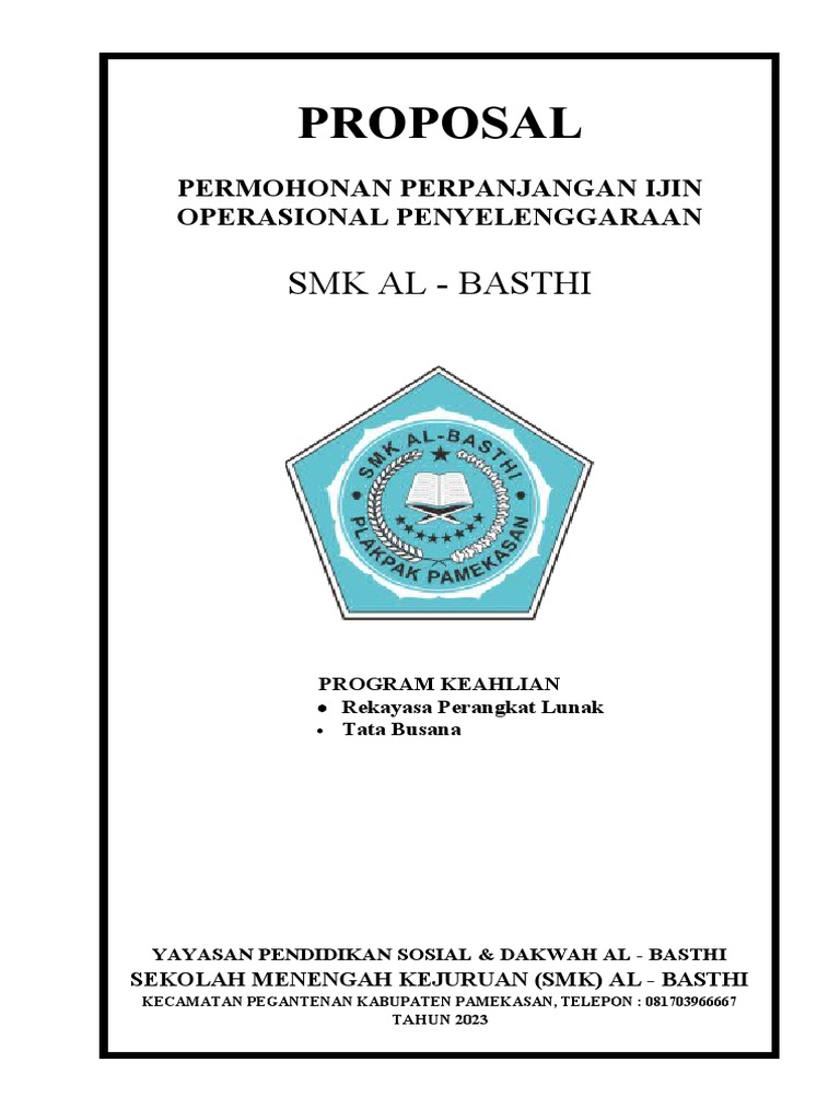 Proposal Pengajuan Perpanjangan Ijin | PDF