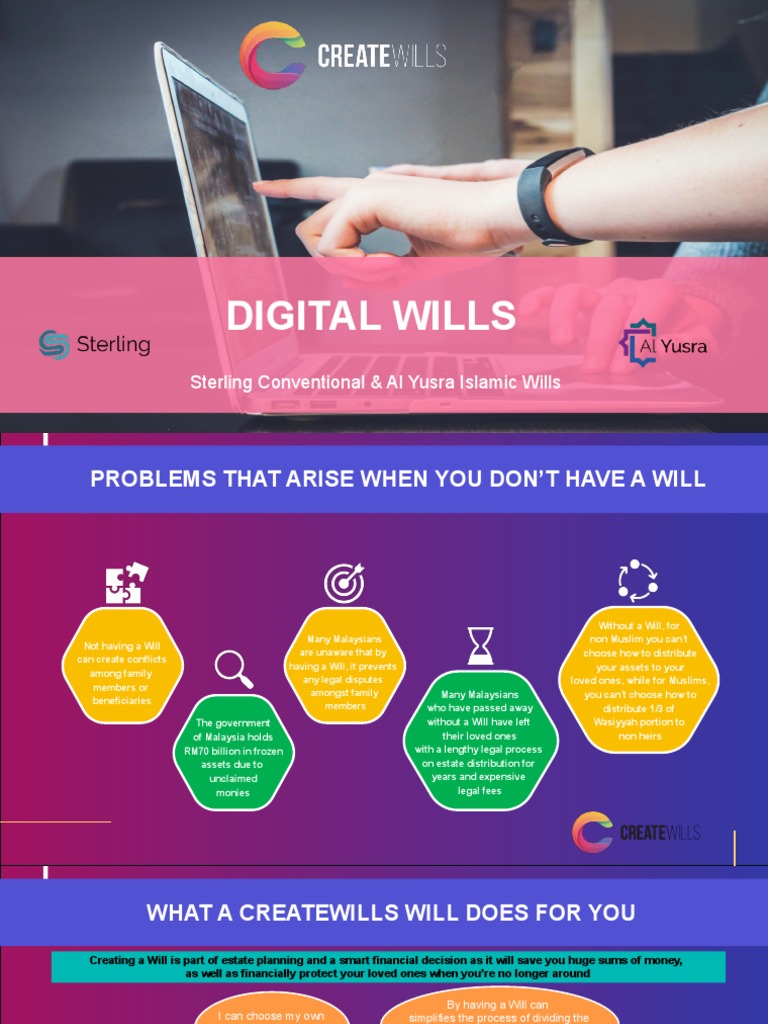 Digital Wills: Create & Execute Easily | PDF | Will And Testament ...