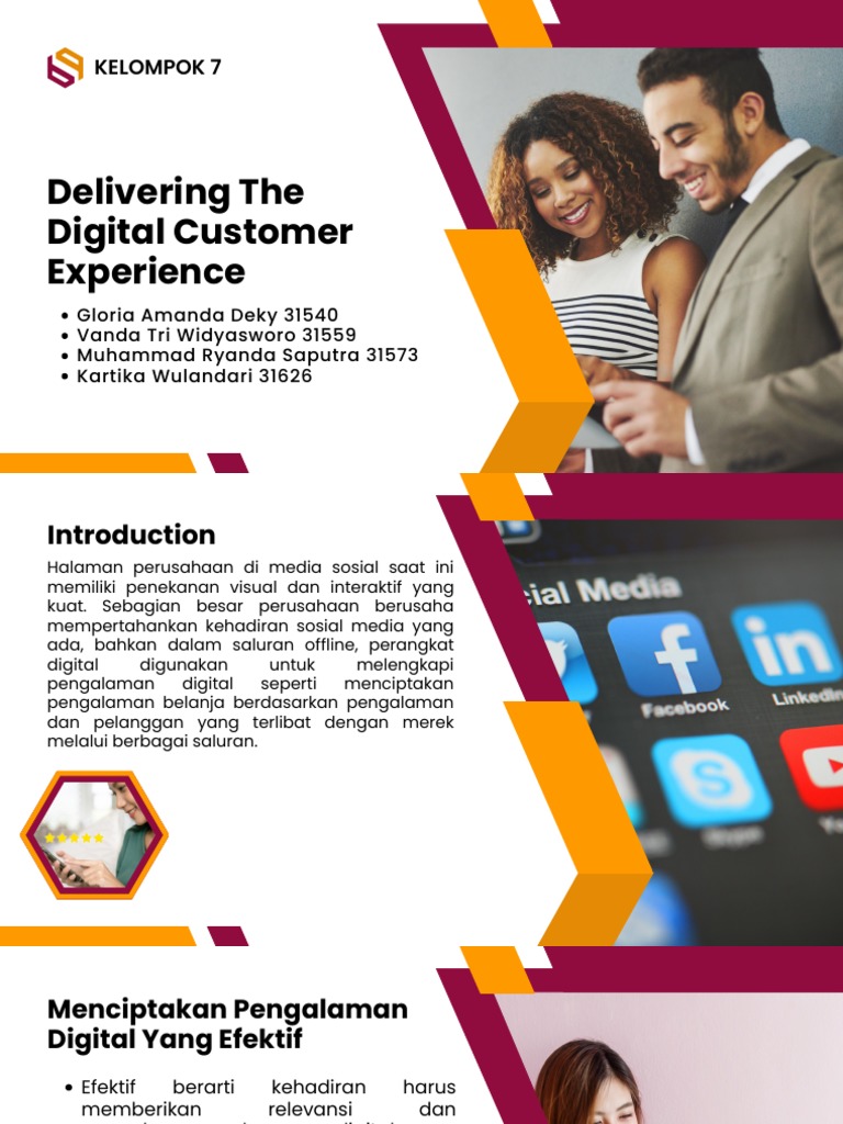 Kelompok 7 Delivering The Digital Customer Experience | PDF
