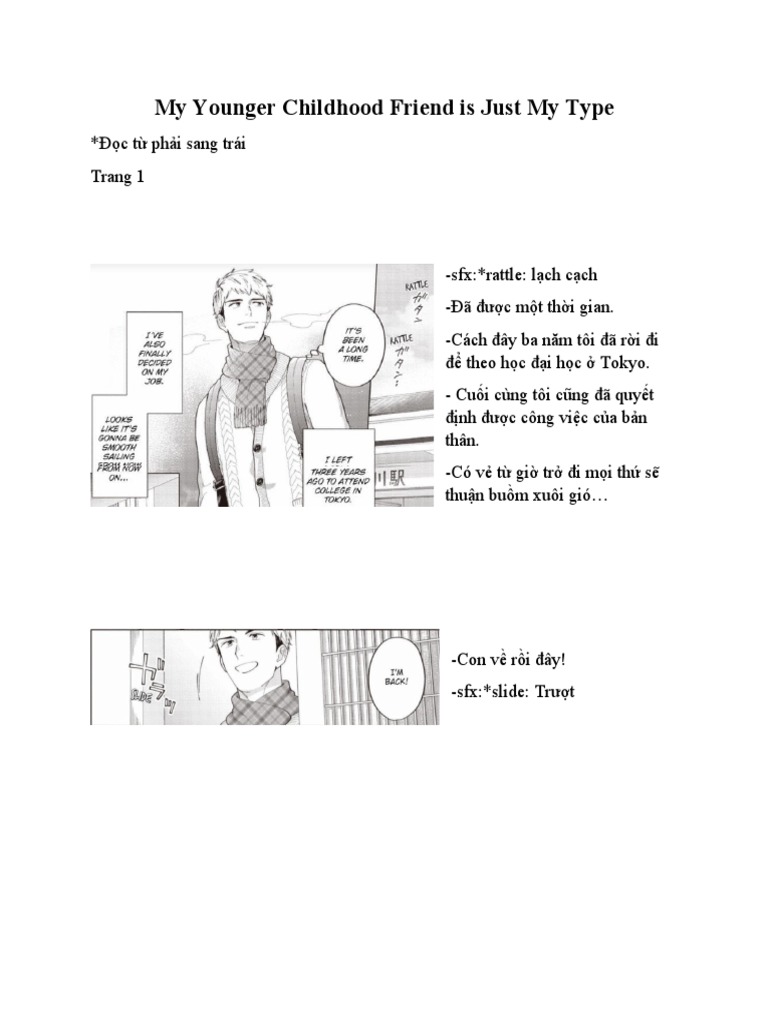 My Younger Childhood Friend Is Just My Type | PDF