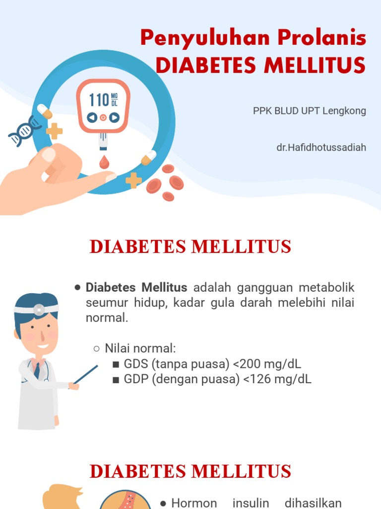 Penyuluhan DM Prolanis | PDF