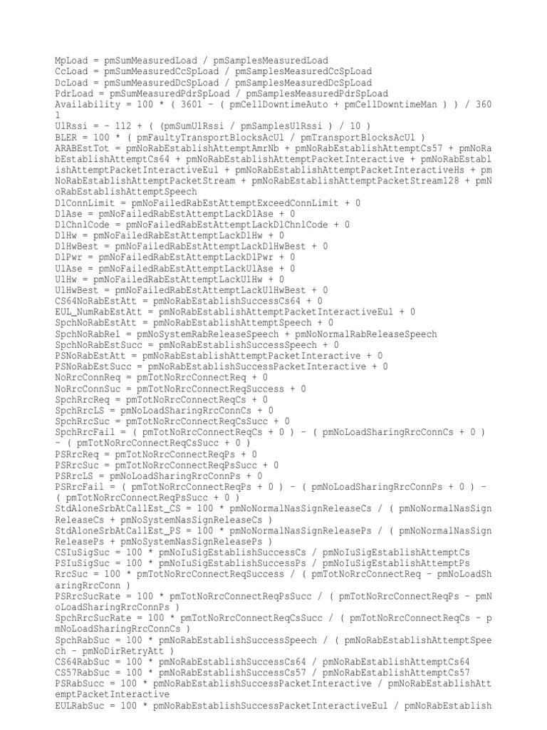 Formula RNC L 1 0 | PDF