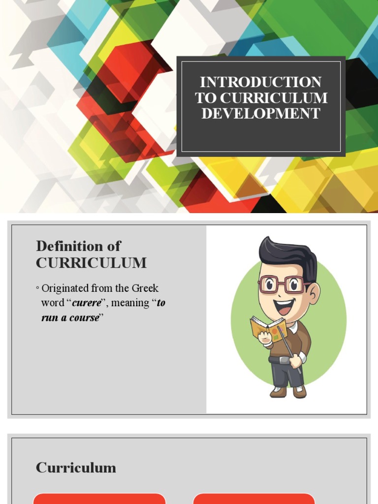 Introduction To Curriculum Development | PDF | Curriculum | Learning