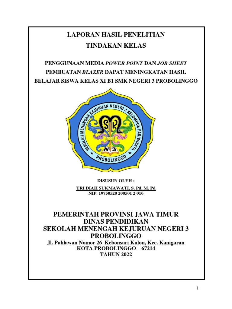 PTK Bu Tri Diah Sukmawati, S. PD, M. PD | PDF