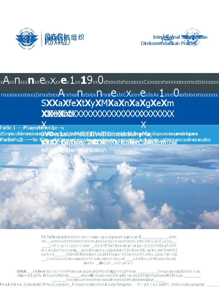 An19 - Cons - Annex 19 - Safety Management - 04-11-2020 | PDF ...