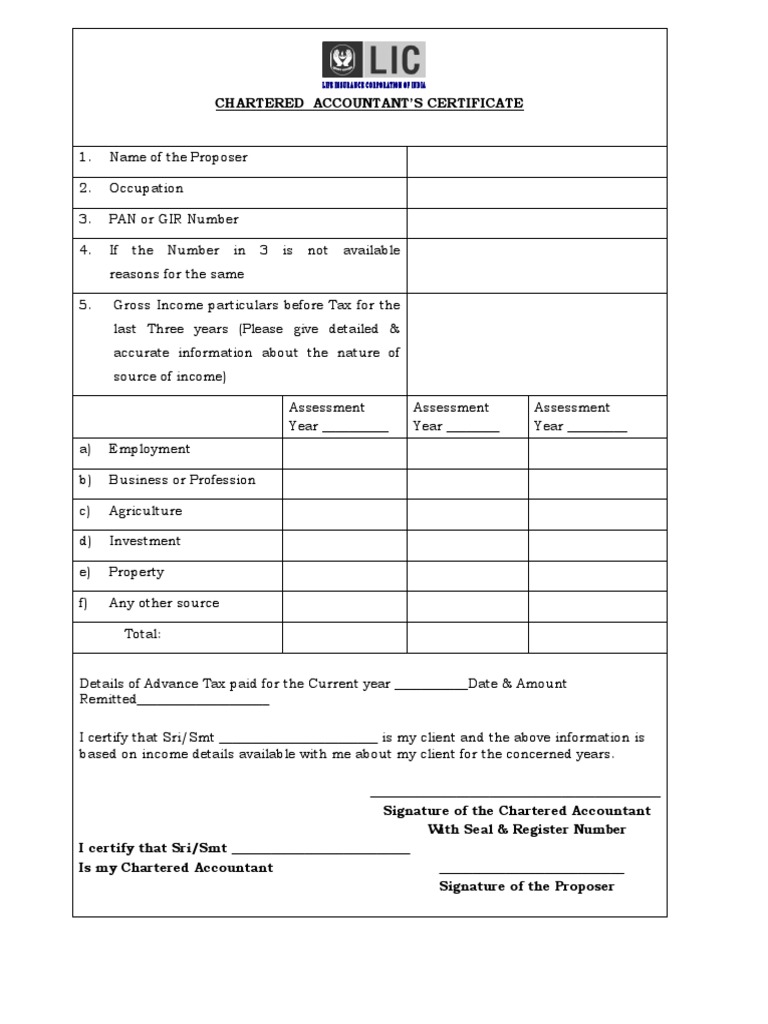 Ca Certificate | PDF