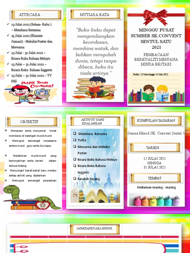 Buku Program Minggu PSS 2021 | PDF