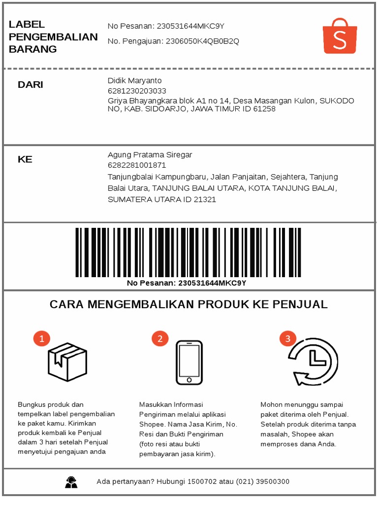 Get Return Label | PDF