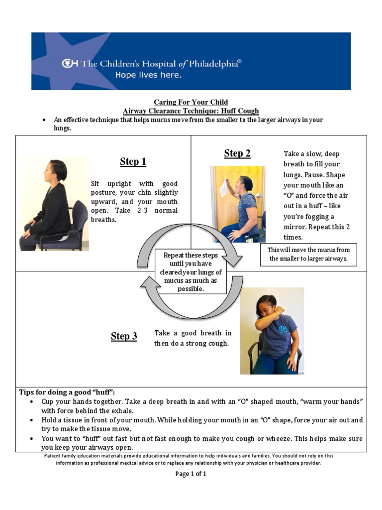 Huff Cough | PDF | Health Care | Pulmonology