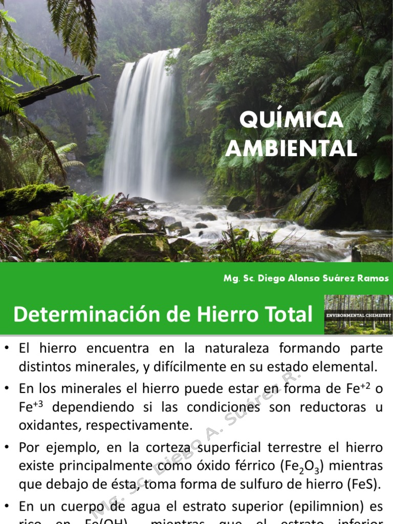 Determinación Hierro | PDF