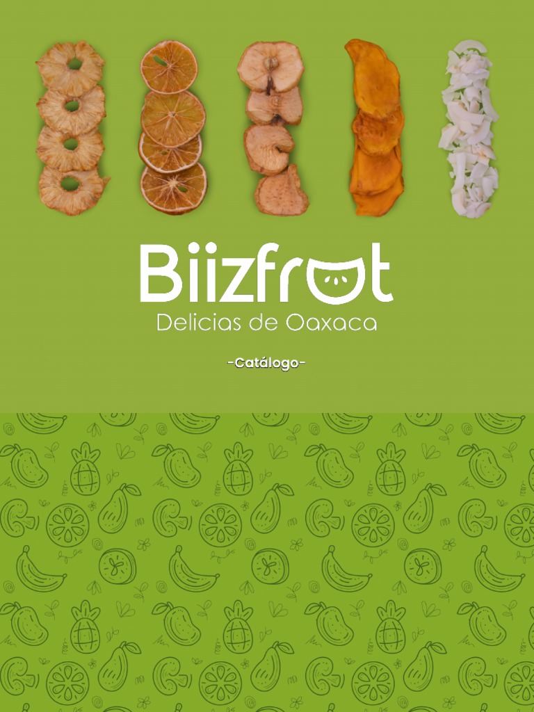 Catálogo De Biizfrut Delicias De Oaxaca Pdf Mango Azúcar