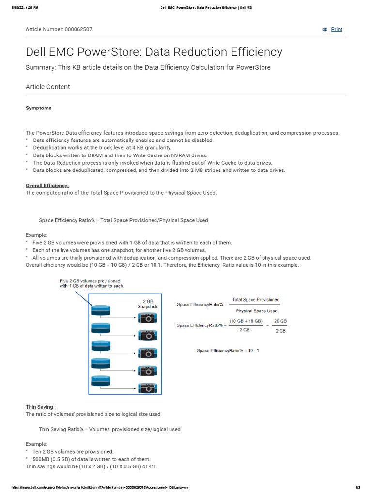 Dell EMC PowerStore - Data Reduction Efficiency - Dell US | PDF ... Dell EMC PowerStore - Data Reduction Efficiency - Dell US | PDF ...