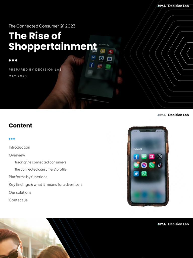 2023 The Connected Consumer Q1.2023 (Decision Lab) | PDF