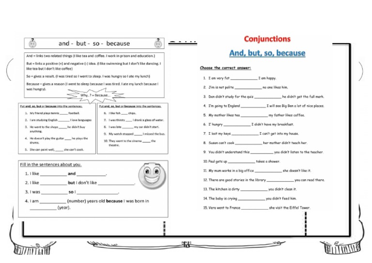 Conjunctions Coat | PDF