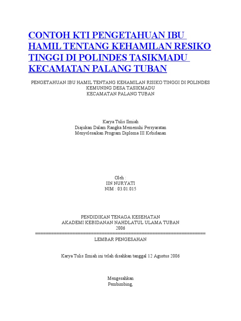 contoh proposal | PDF
