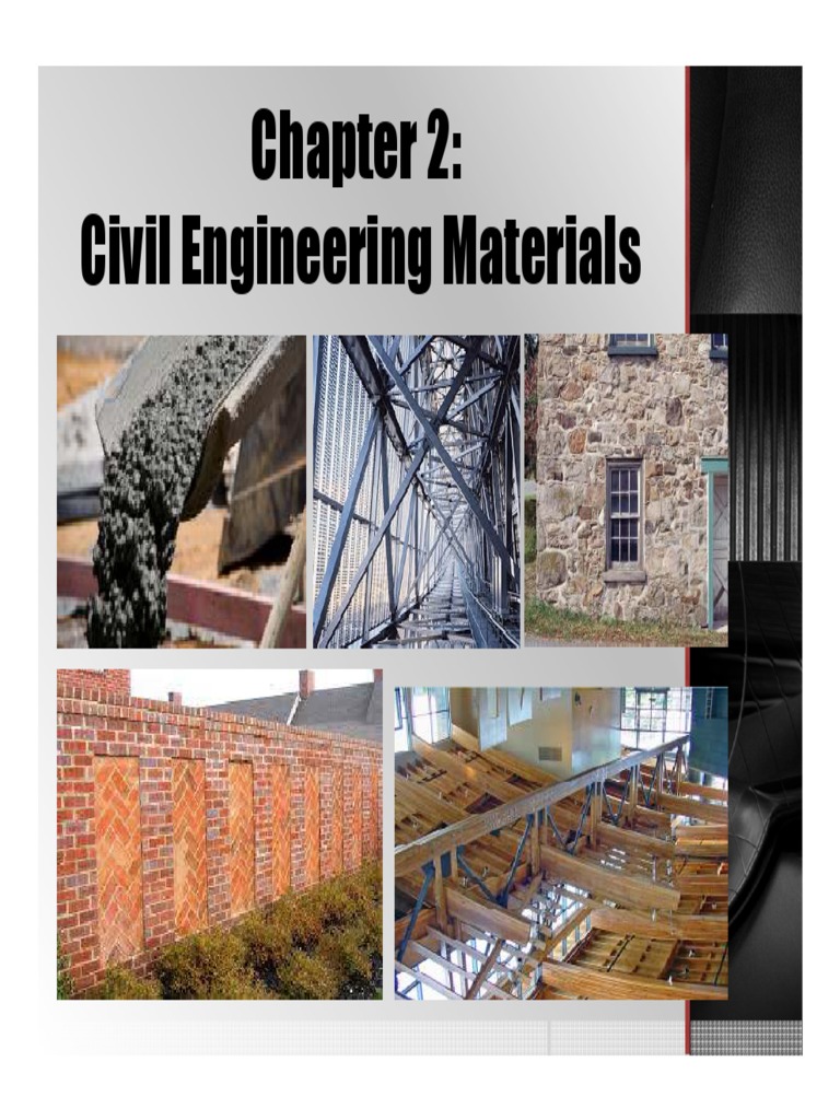 Chapter 2 Civil Engineering Materials | PDF