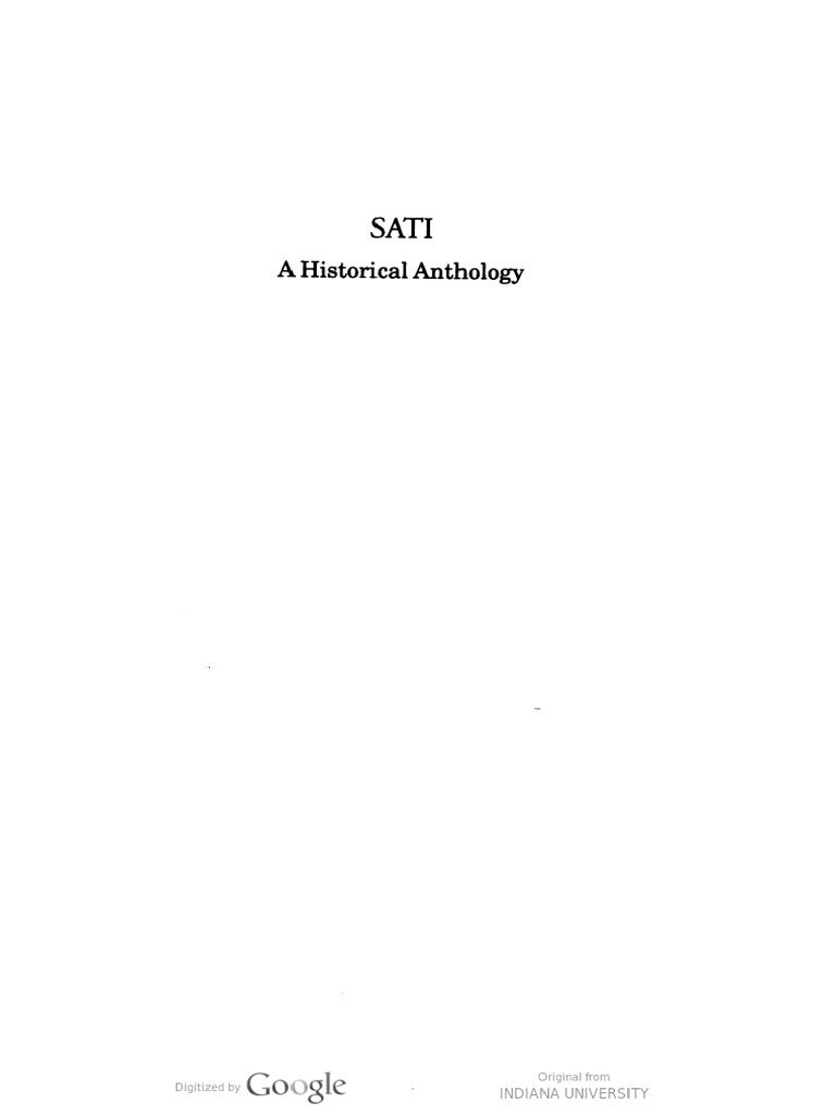 SATI A Historical Anthology (Andrea Major (Editor) ) (Z-Library) | PDF