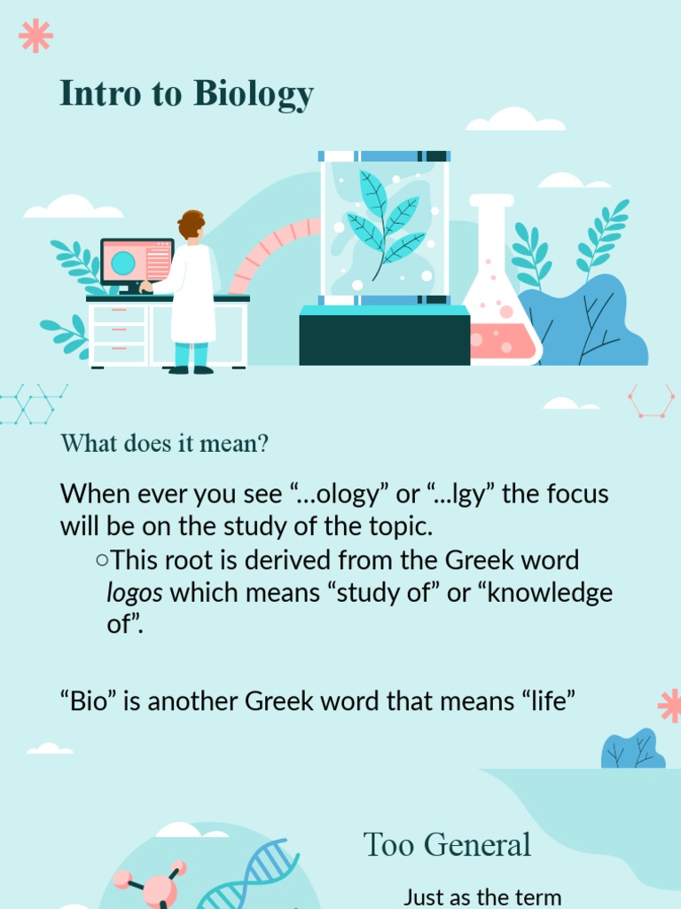 Intro to Biology: Study of Life Basics | PDF | Science & Mathematics