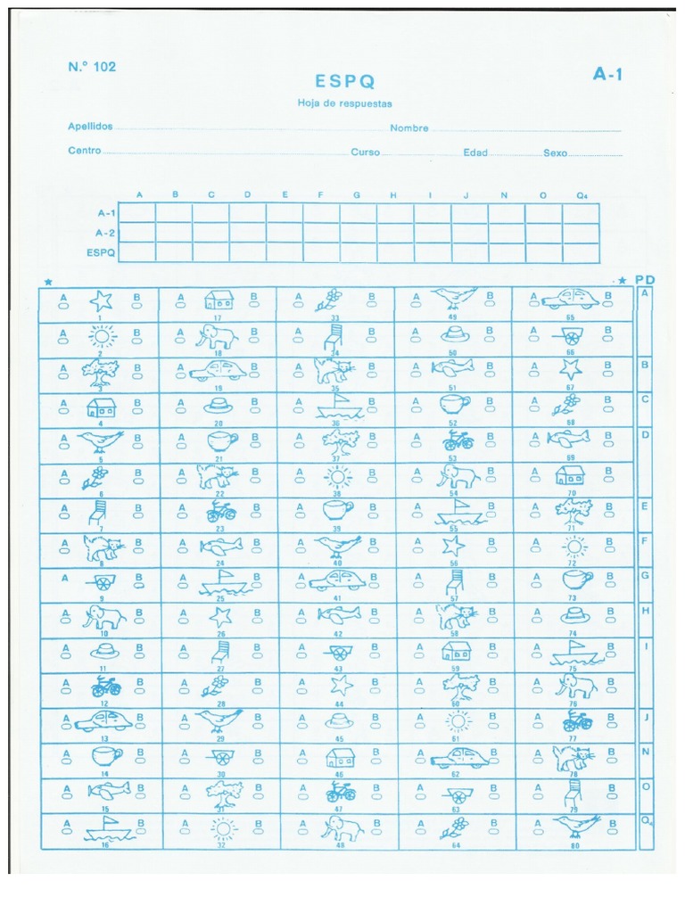 Plantilla de Correción ESPQ II | PDF