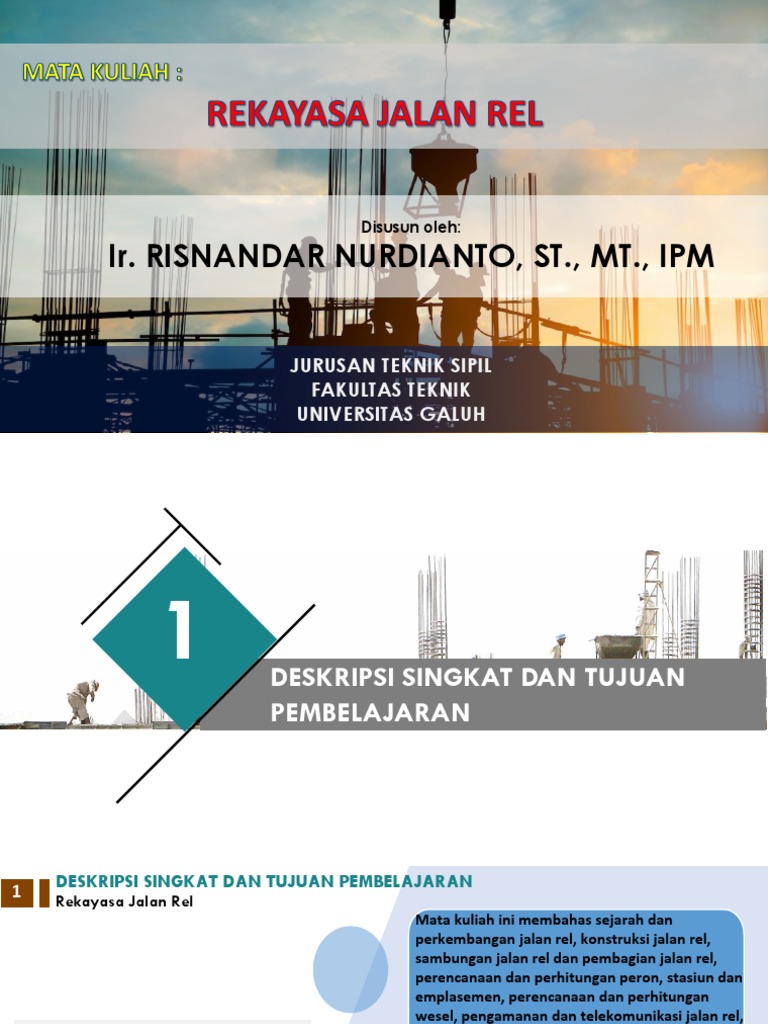 Pertemuan 1 Pengenalan Jalan Rel Dan Sejarah Jalan Rel | PDF Pertemuan 1 Pengenalan Jalan Rel Dan Sejarah Jalan Rel | PDF