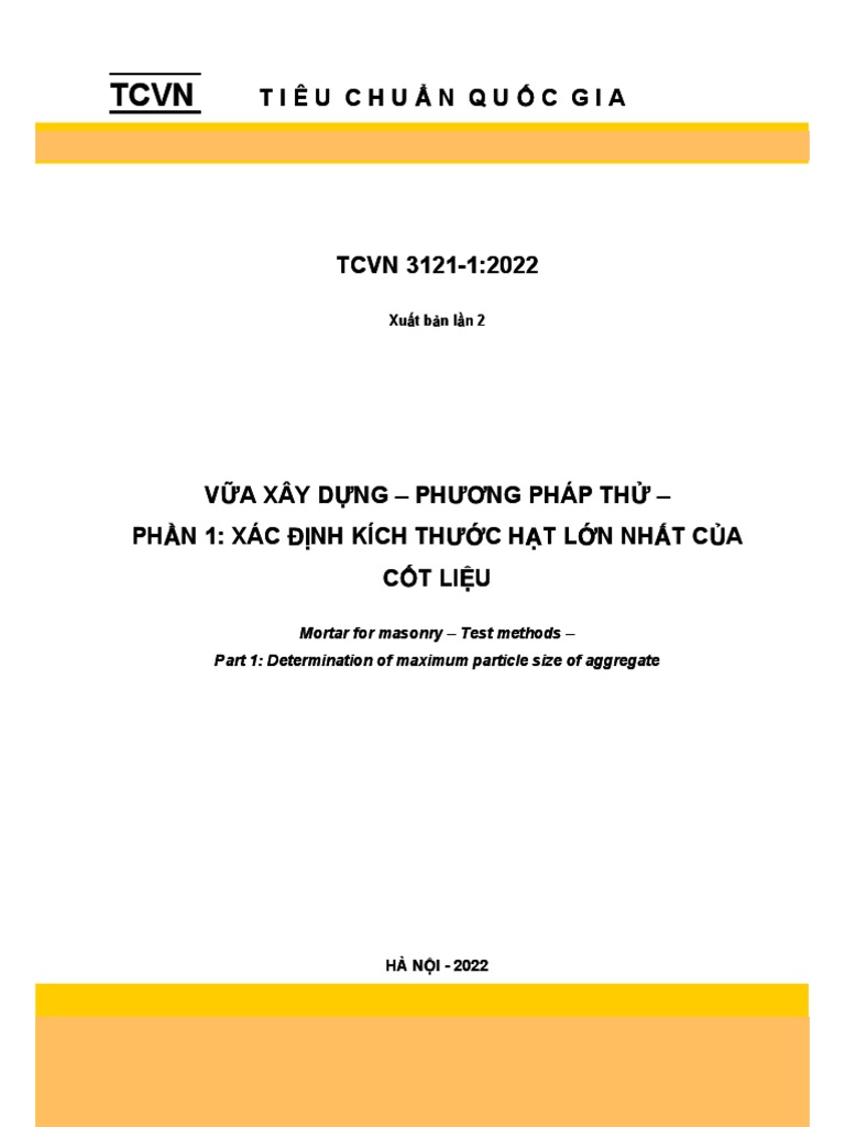 TCVN 3121-1-2022 | PDF