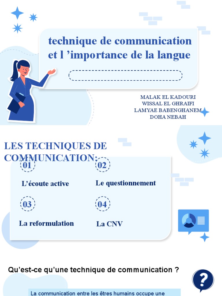 Techniques de Communication | PDF