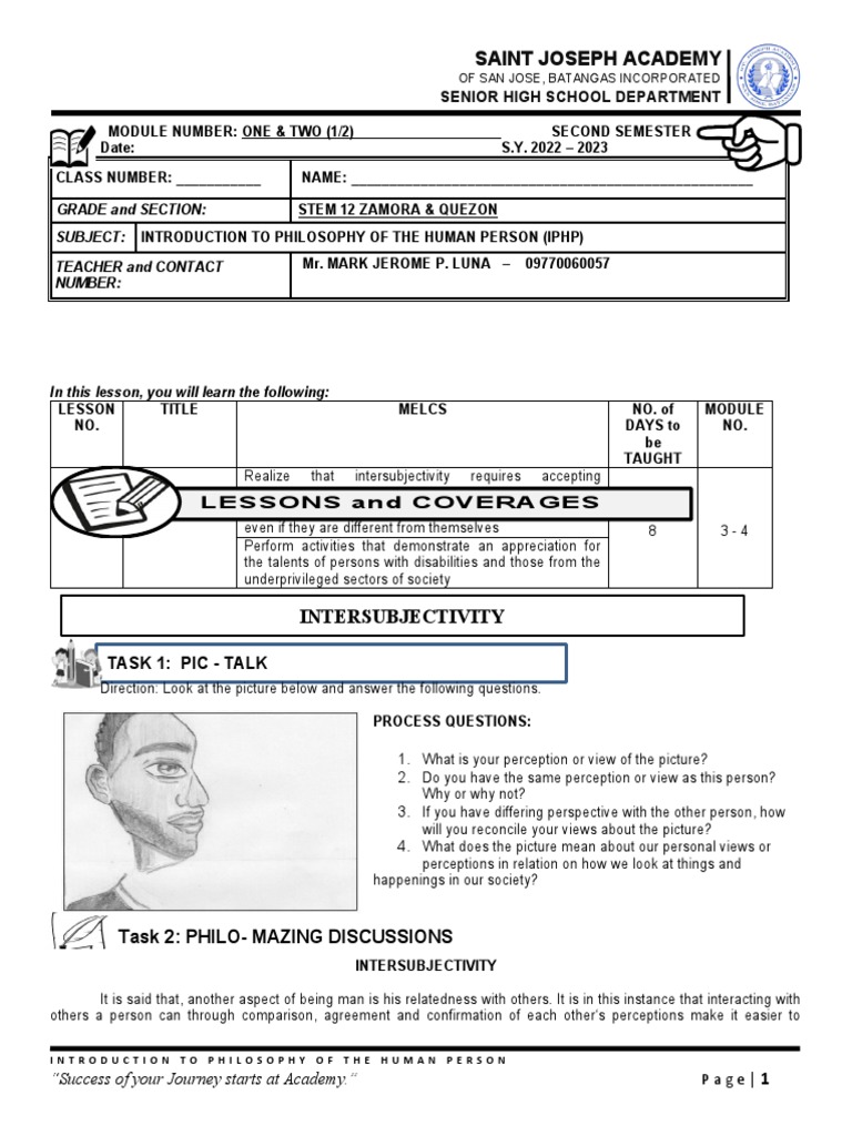 Modules 3 4 Iphp Grade12 | PDF