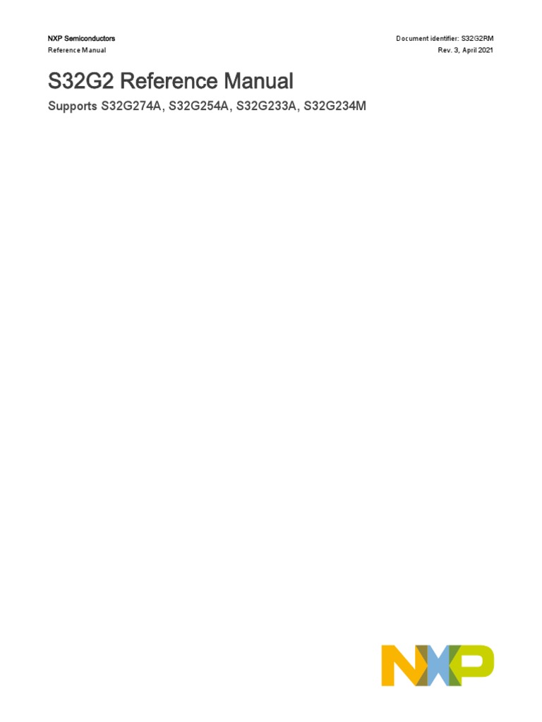 S32G2RM | PDF | Computer Architecture | Central Processing Unit