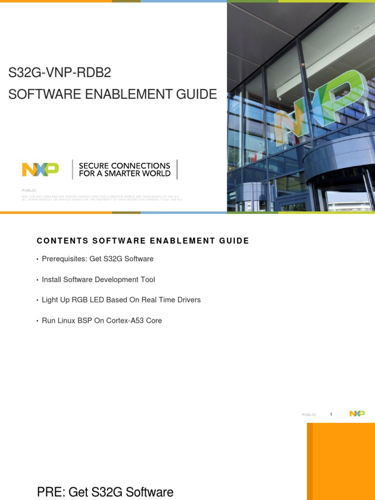S32G VNP RDB2 SW Ug | PDF | Computing | Computer Architecture