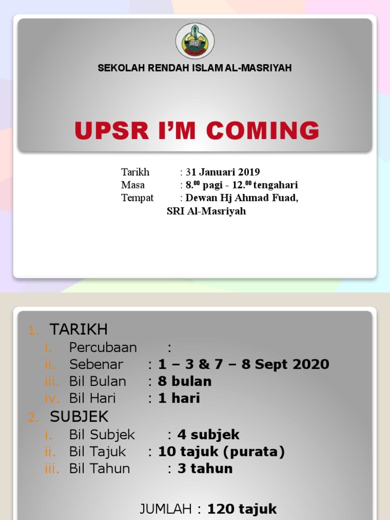 Motivasi Peperiksaan Upsr | PDF