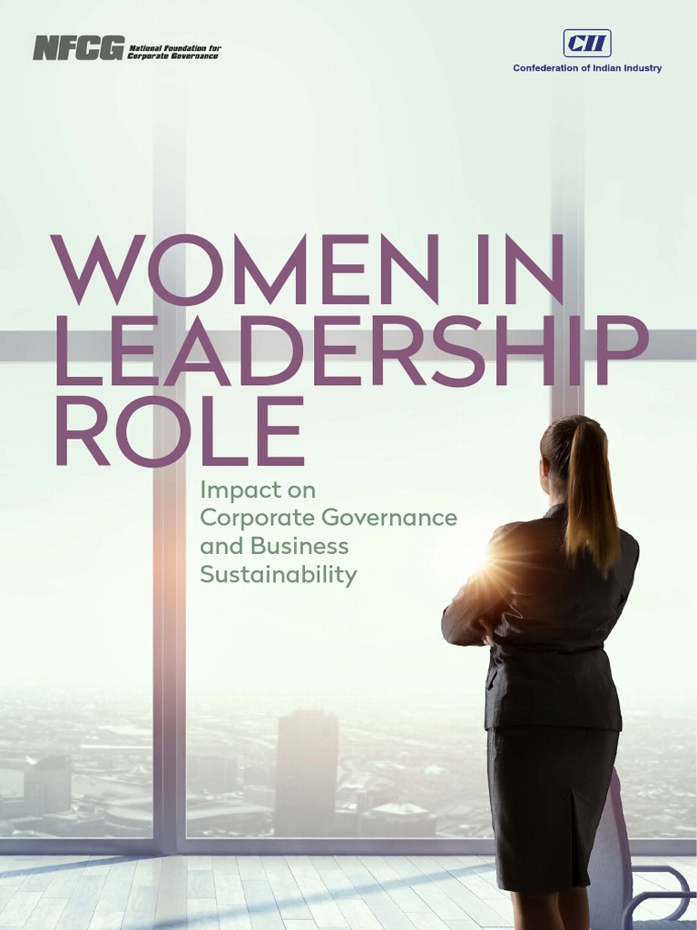 Research - CII - Woman in Leadership Report | PDF | Career & Growth