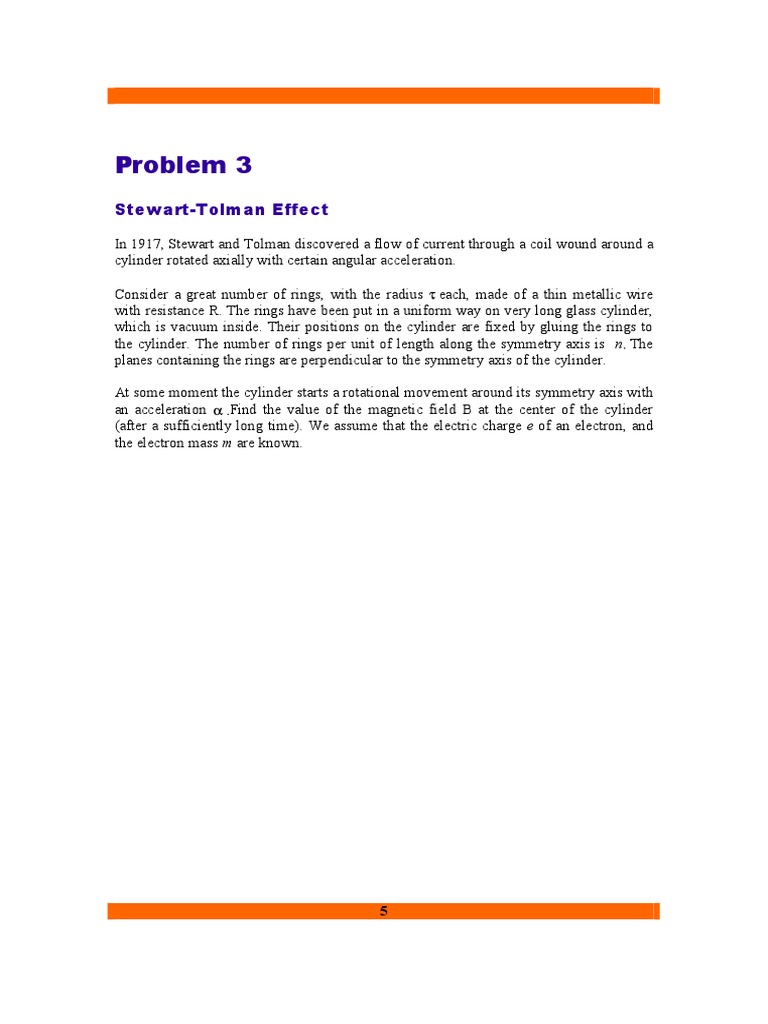 APhO2000 Theo Prob - PDF - APhO 2000 Q3 | PDF